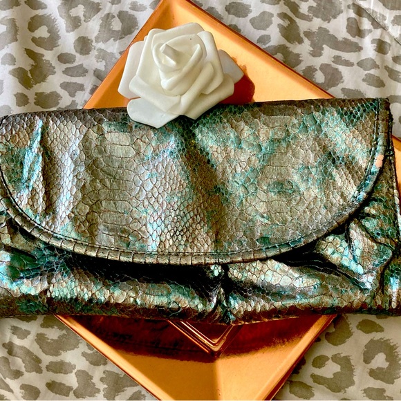 Source Unknown | Bags | Snake Print Clutch | Poshmark